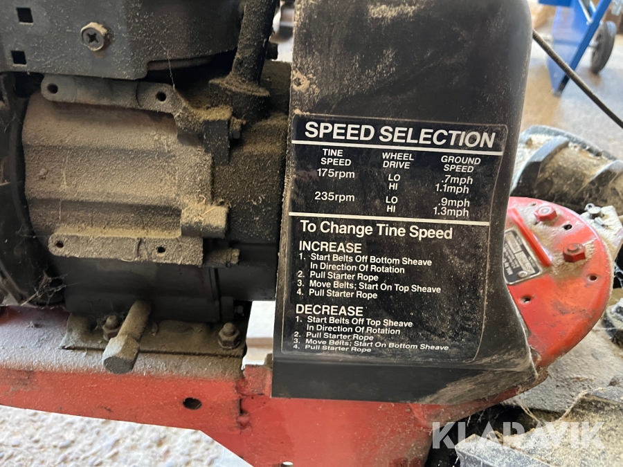 Jordfräs Ariens RT7020, Karlsborg, Klaravik auktioner