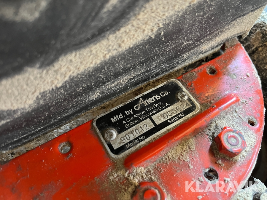 Jordfräs Ariens RT7020, Karlsborg, Klaravik auktioner