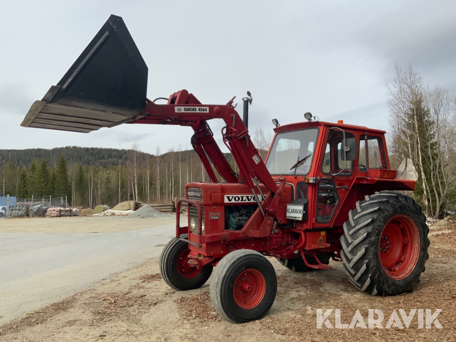 Traktor Volvo BM T700, Bjurholm, Klaravik auktioner
