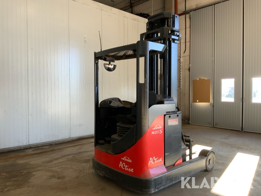 Skjutstativtruck Linde R20 S, Mariestad, Klaravik auktioner