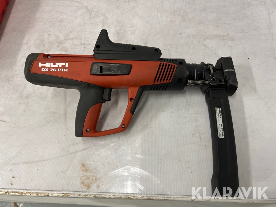 Bultpistol patron Hilti DX 76 PTR, Svalöv, Klaravik auktione