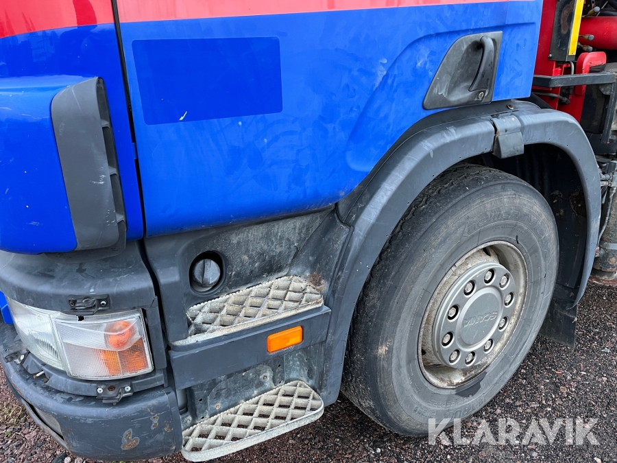 Kranbil Scania 114G 6x2, Tidaholm, Klaravik auktioner