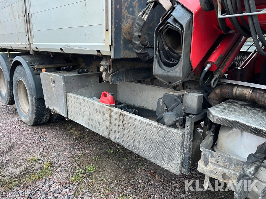Kranbil Scania 114G 6x2, Tidaholm, Klaravik auktioner