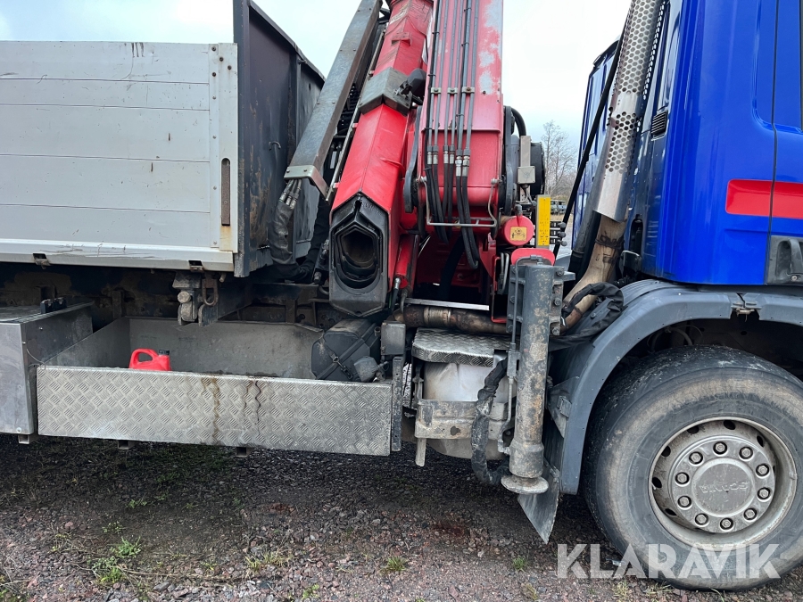 Kranbil Scania 114G 6x2, Tidaholm, Klaravik auktioner