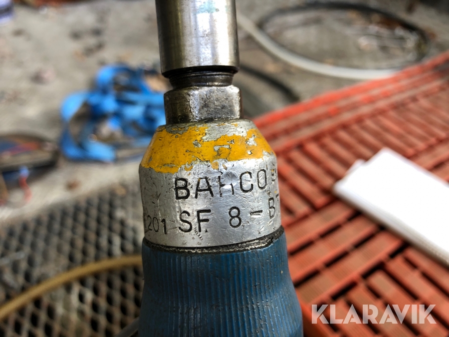 Klaravik Auktioner | Slipmaskin tryckluft Bahco