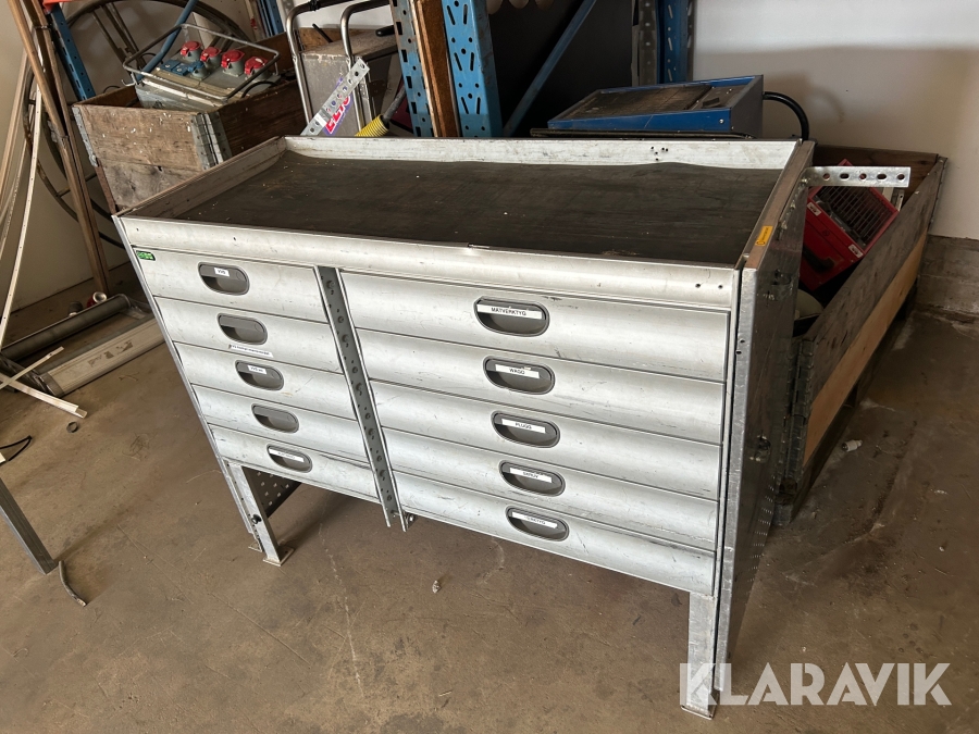 Verktygsinredning Modul System , Västerås, Klaravik auktione