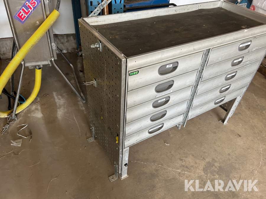 Verktygsinredning Modul System , Västerås, Klaravik auktione