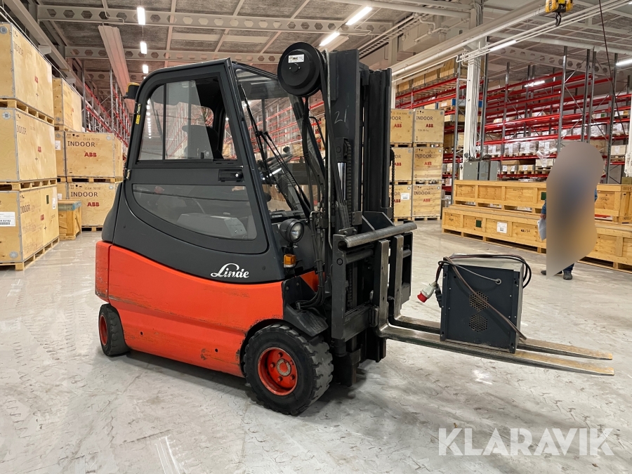 Truck Linde E30, Karlstad, Klaravik auktioner