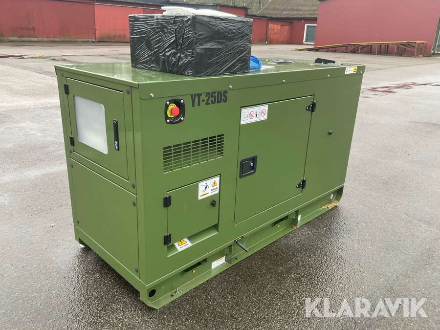 Generator/Elverk FLD Farrand YT-25DS, Torsås, Klaravik aukti