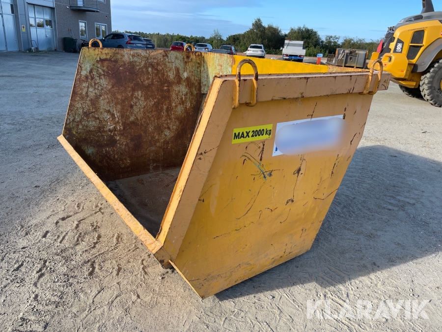 Avfallscontainer 3 kubik