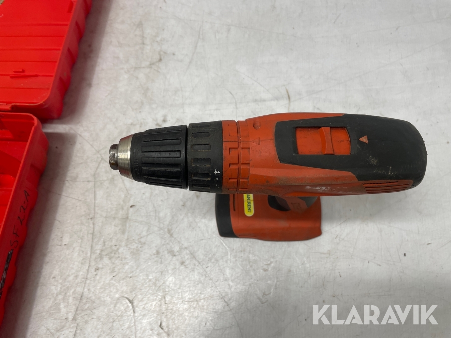 Borrskruvdragare Hilti SF22-A, Svalöv, Klaravik auktioner