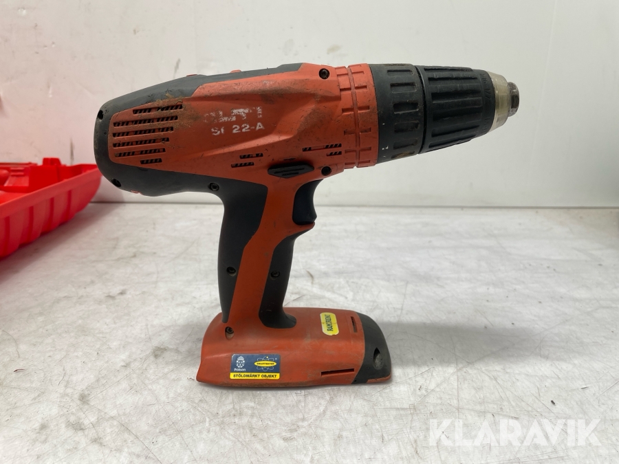 Borrskruvdragare Hilti SF22-A, Svalöv, Klaravik auktioner