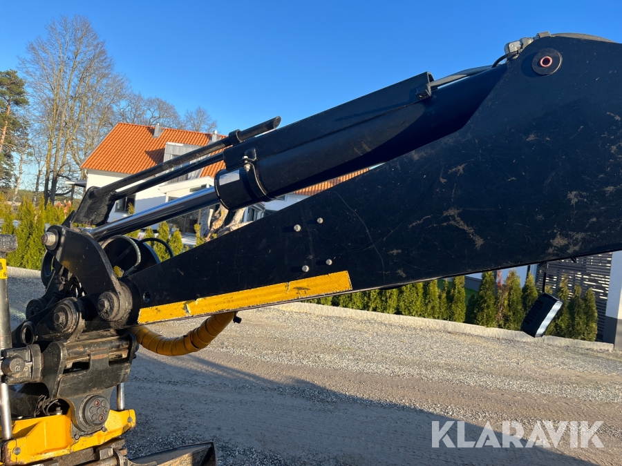 Grävlastare Huddig 1260C, Gotland, Klaravik auktioner