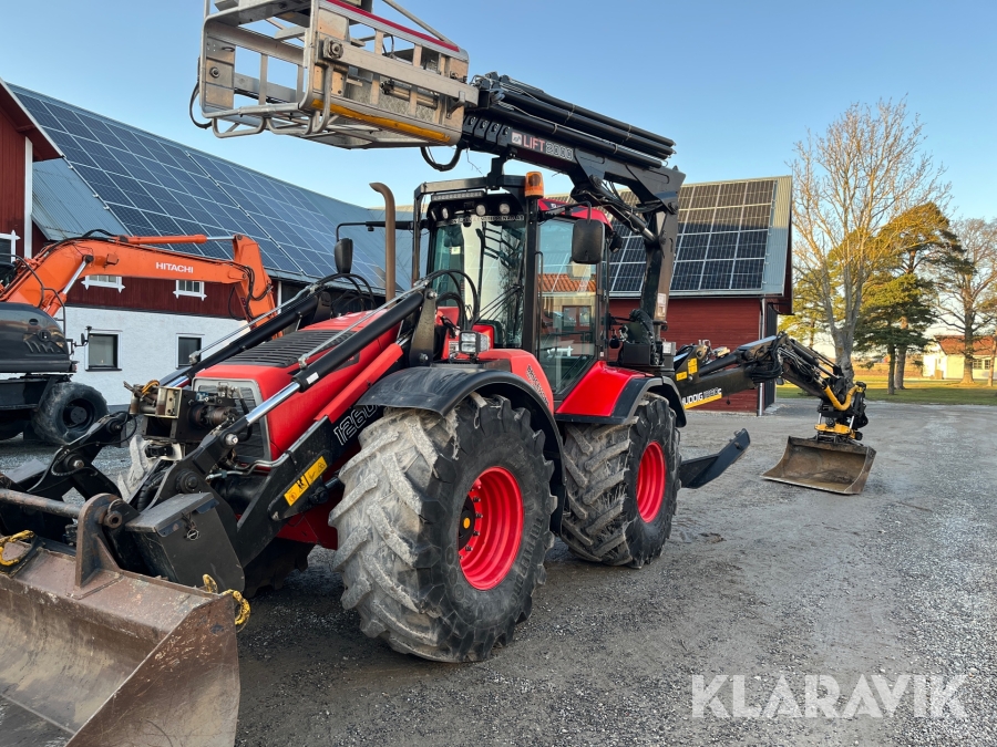 Grävlastare Huddig 1260C, Gotland, Klaravik auktioner