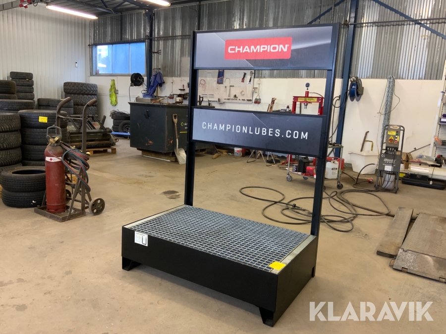 Oljeuppsamlingsfat ÖLAUFFANGWANNE 220, Skara, Klaravik aukti