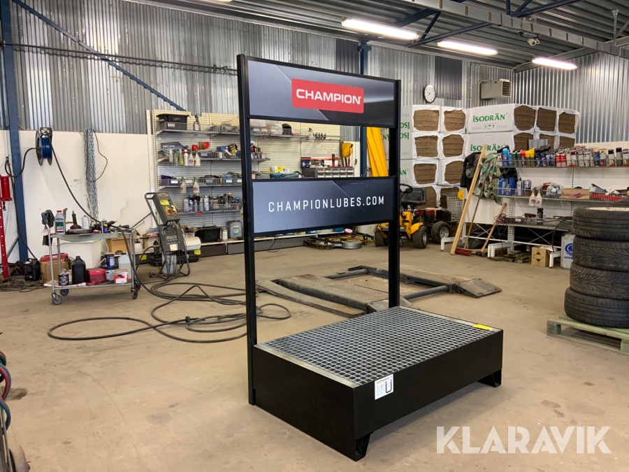 Oljeuppsamlingsfat ÖLAUFFANGWANNE 220, Skara, Klaravik aukti