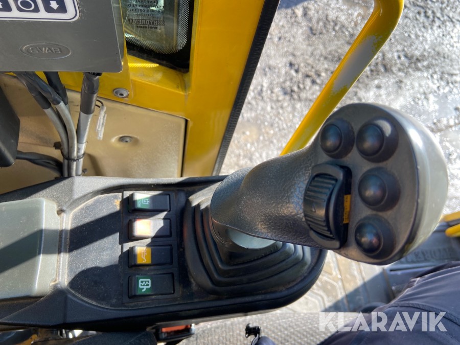 Grävmaskin Hydrema M1600C Rail 2 spårgående