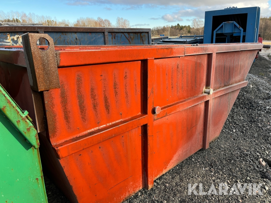 Liftdumpercontainer, Norrtälje, Klaravik auktioner