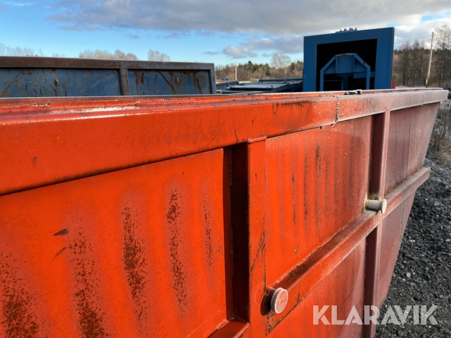 Liftdumpercontainer, Norrtälje, Klaravik auktioner