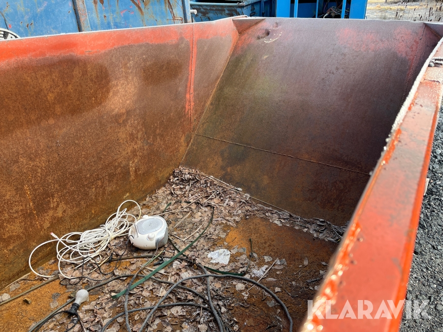 Liftdumpercontainer, Norrtälje, Klaravik auktioner