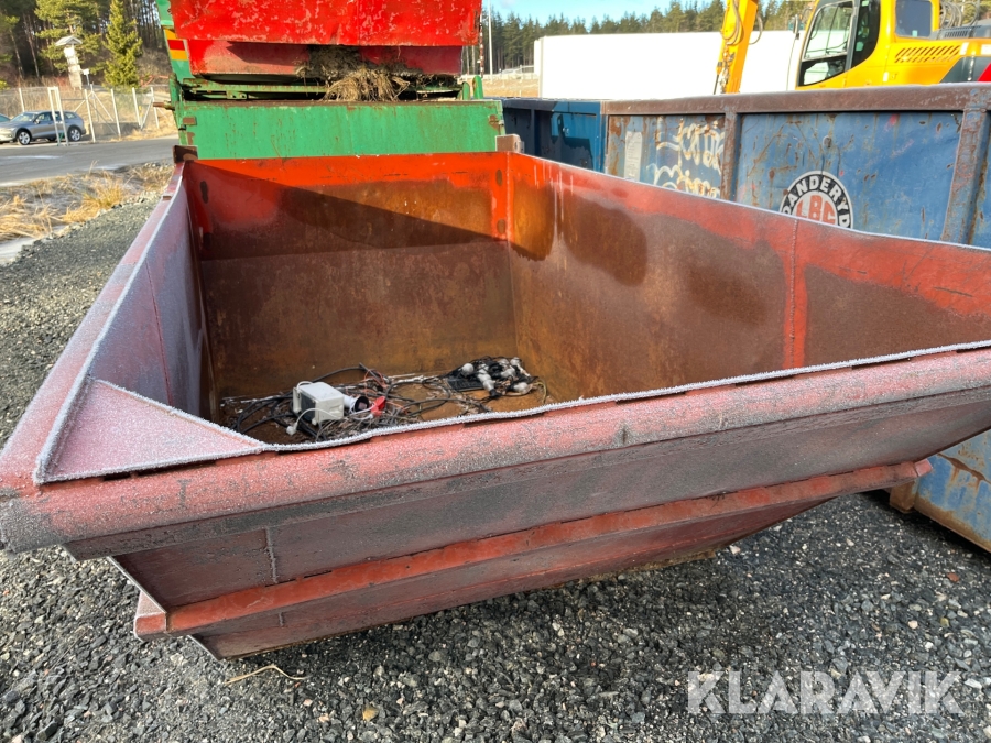 Liftdumpercontainer, Norrtälje, Klaravik auktioner