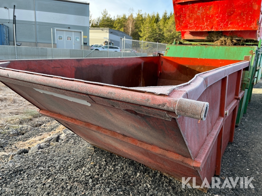 Liftdumpercontainer, Norrtälje, Klaravik auktioner