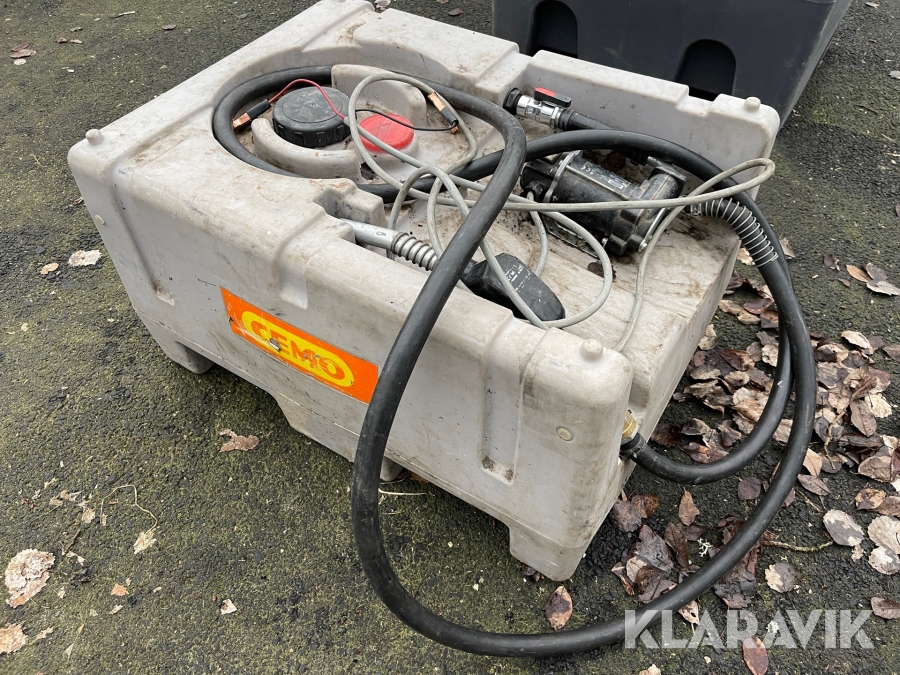 Dieseltank Cemo, Kungälv, Klaravik auktioner