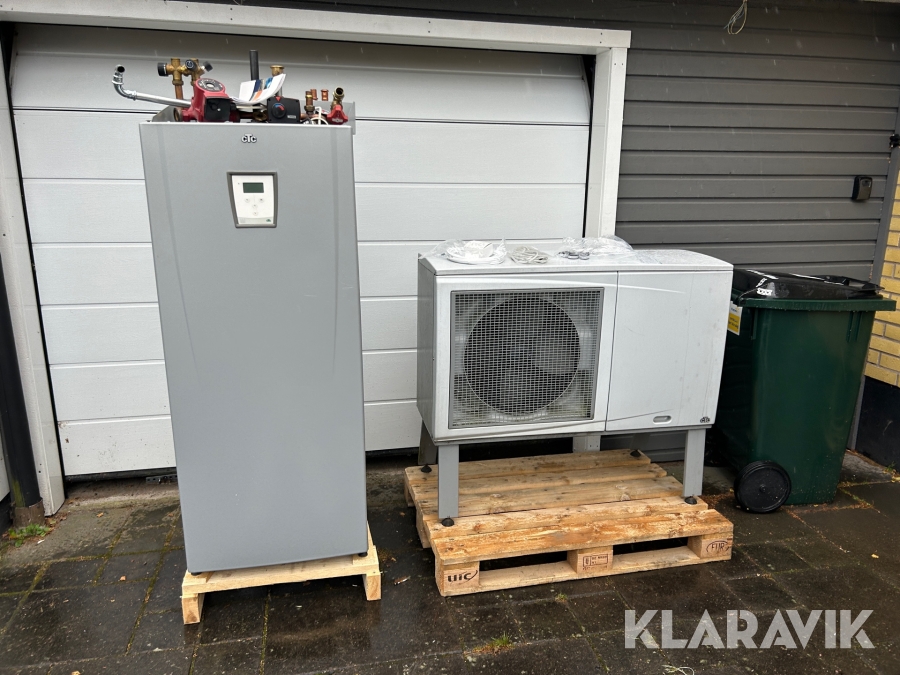 Värmepump luft/vatten CTC EcoEl 1550 & EcoAir 107, Halmstad,