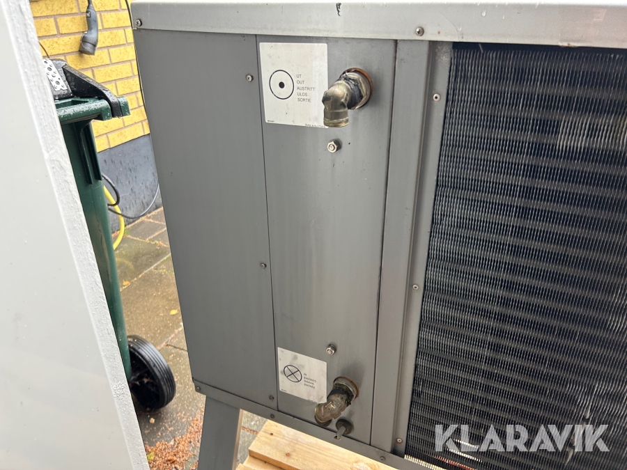 Värmepump luft/vatten CTC EcoEl 1550 & EcoAir 107, Halmstad,