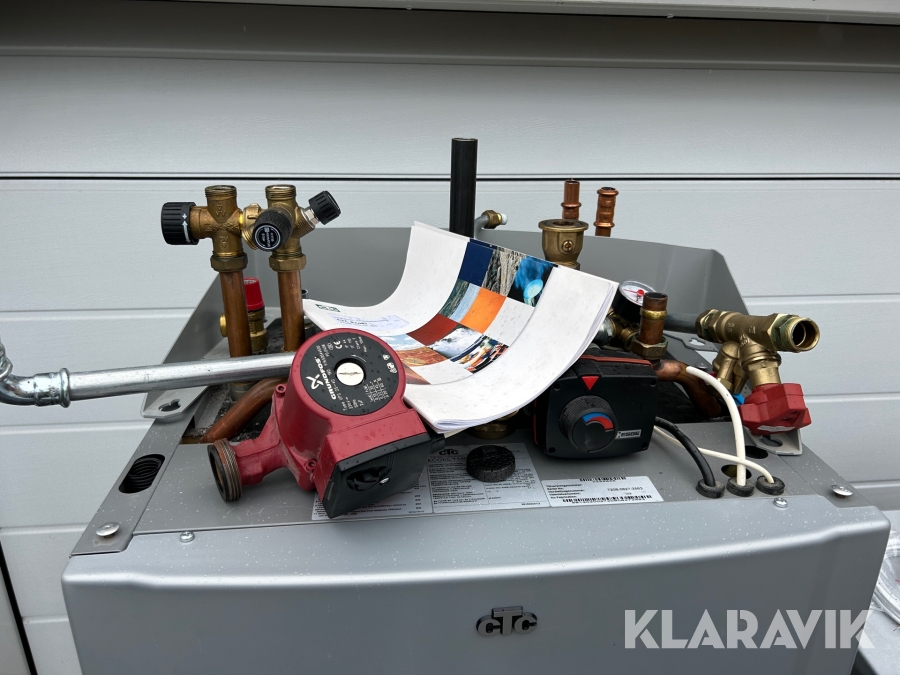 Värmepump luft/vatten CTC EcoEl 1550 & EcoAir 107, Halmstad,