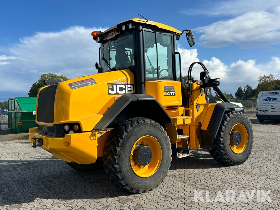 Hjullastare JCB 417, Grästorp, Klaravik auktioner