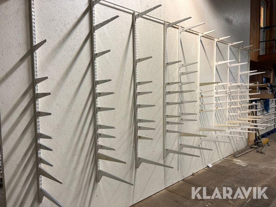 Hyllsystem ELFA, Göteborg, Klaravik auktioner