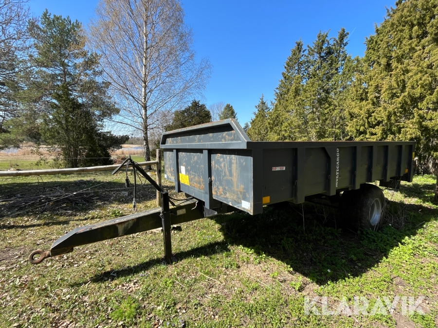 Traktorvagn Seppo Kuisma 6, Östhammar, Klaravik auktioner