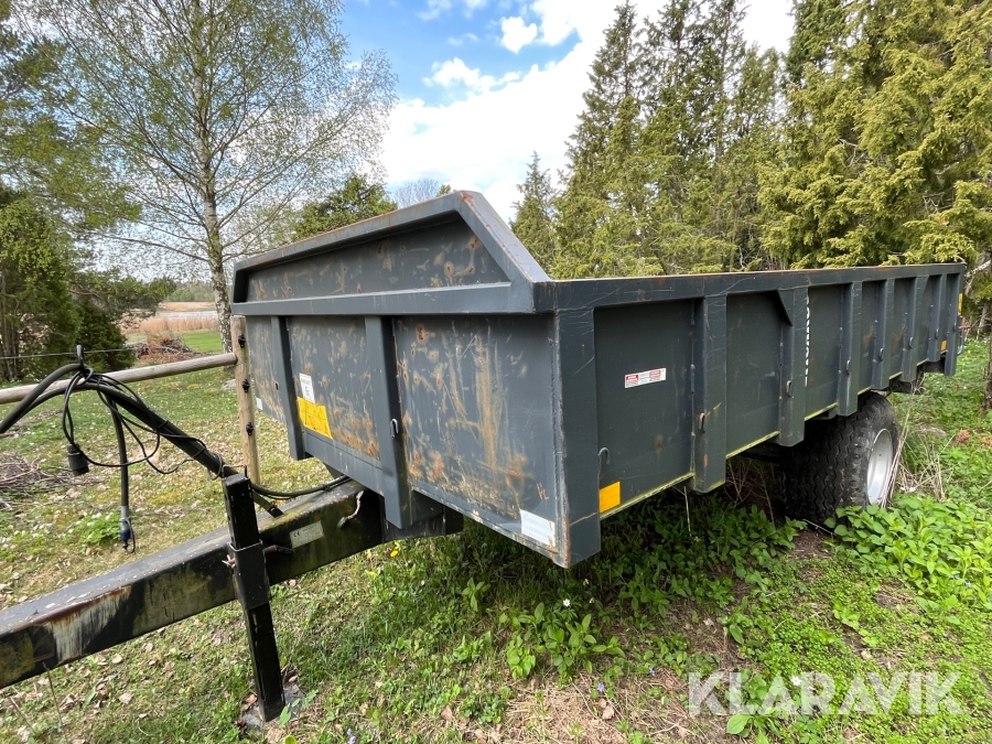Traktorvagn Seppo Kuisma 6, Östhammar, Klaravik auktioner