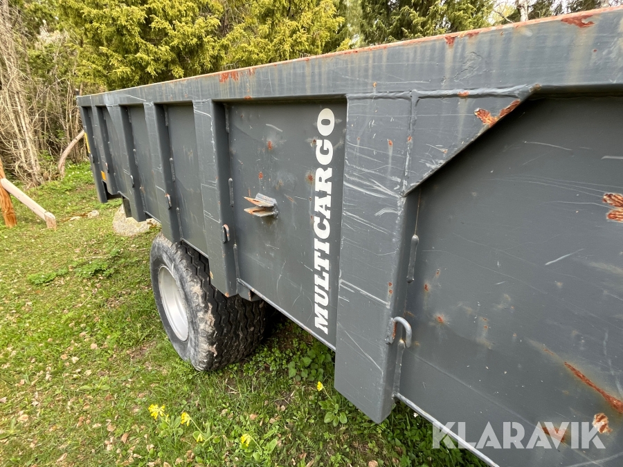 Traktorvagn Seppo Kuisma 6, Östhammar, Klaravik auktioner