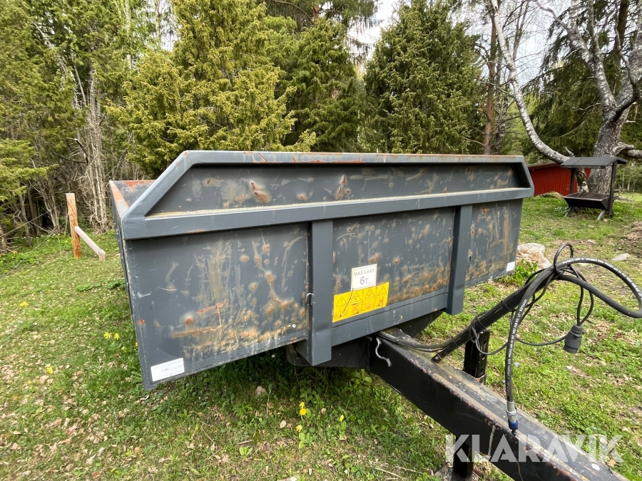 Traktorvagn Seppo Kuisma 6, Östhammar, Klaravik auktioner