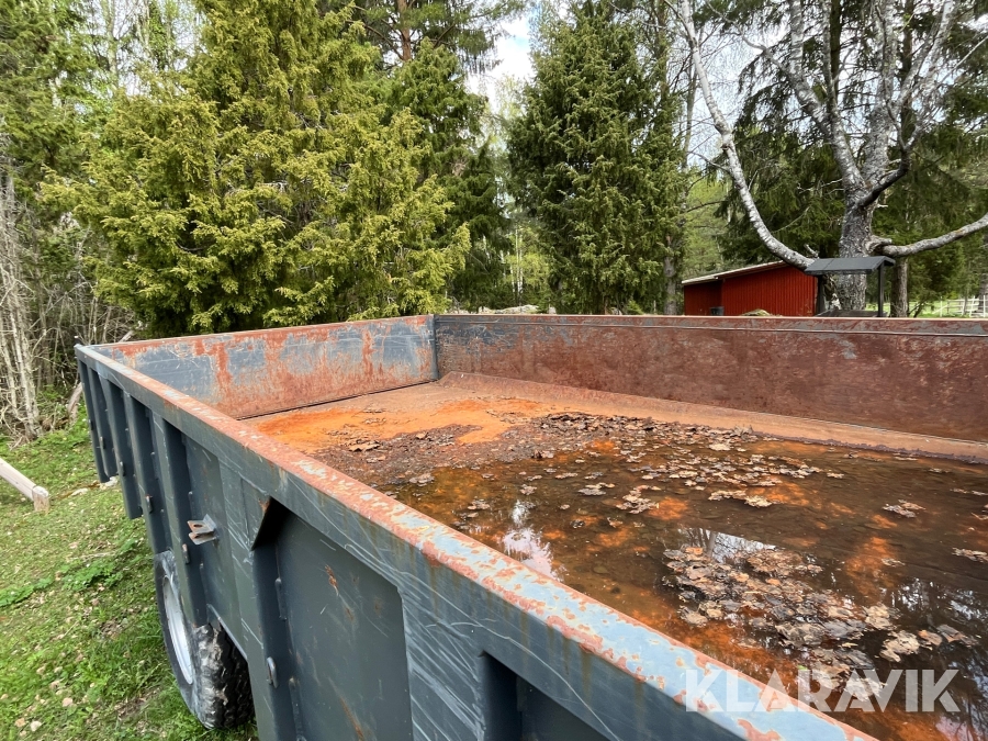 Traktorvagn Seppo Kuisma 6, Östhammar, Klaravik auktioner