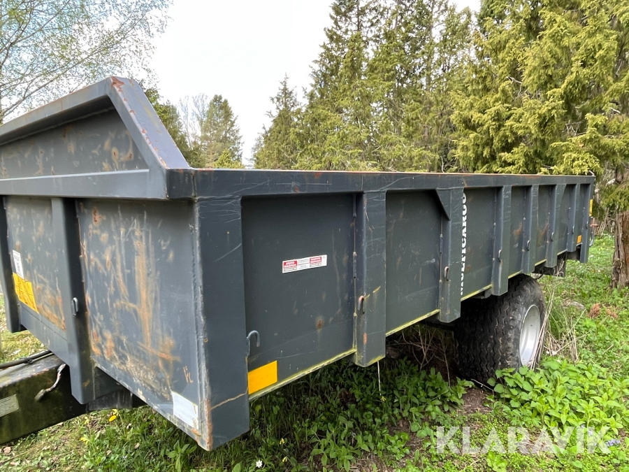 Traktorvagn Seppo Kuisma 6, Östhammar, Klaravik auktioner