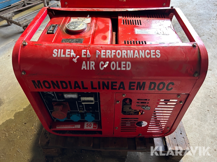 Diesel generator LBD 4500, Båstad, Klaravik auktioner