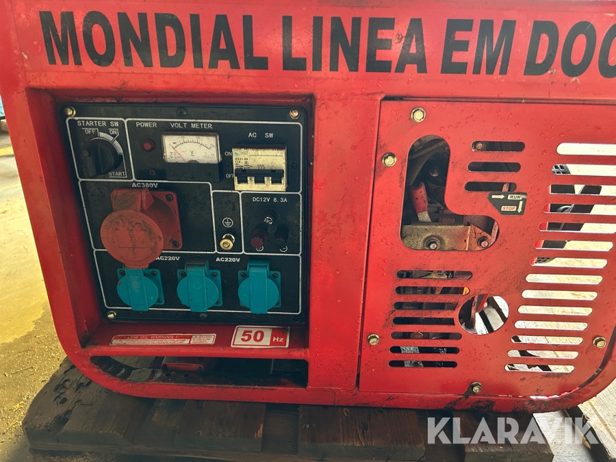 Diesel generator LBD 4500, Båstad, Klaravik auktioner