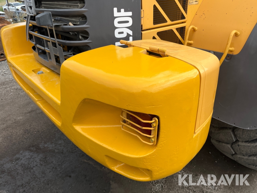 Hjullastare Volvo L90F, Norrköping, Klaravik auktioner