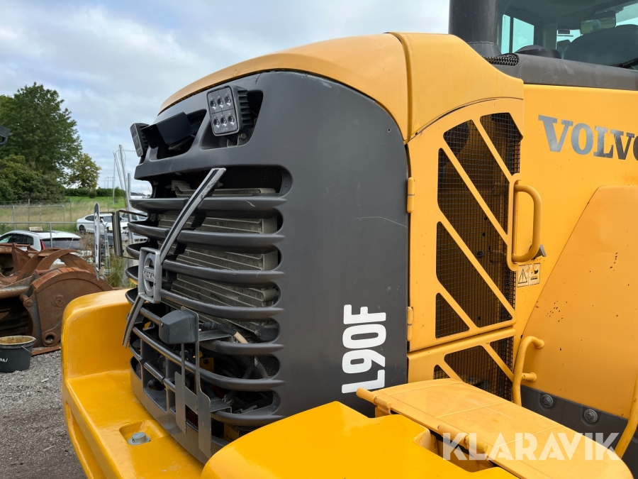 Hjullastare Volvo L90F, Norrköping, Klaravik auktioner