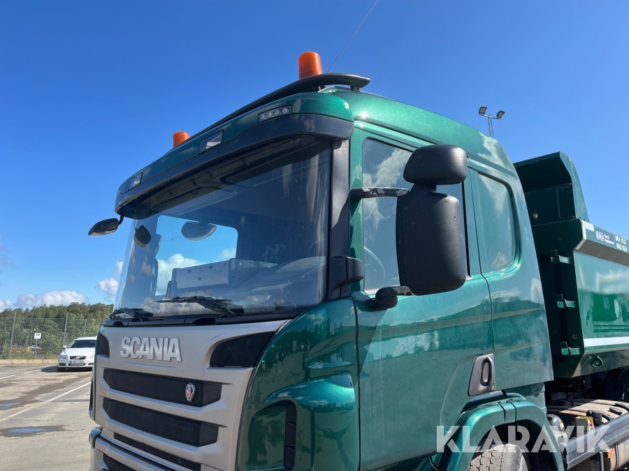 Schaktbil Scania P370, Södertälje, Klaravik auktioner