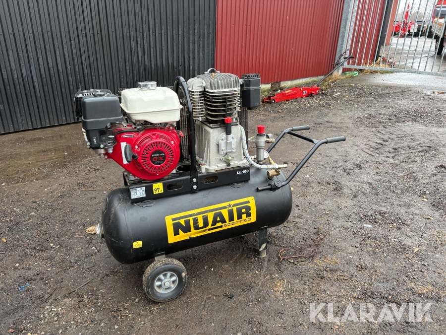 Kompressor NUAIR, Svedala, Klaravik auktioner