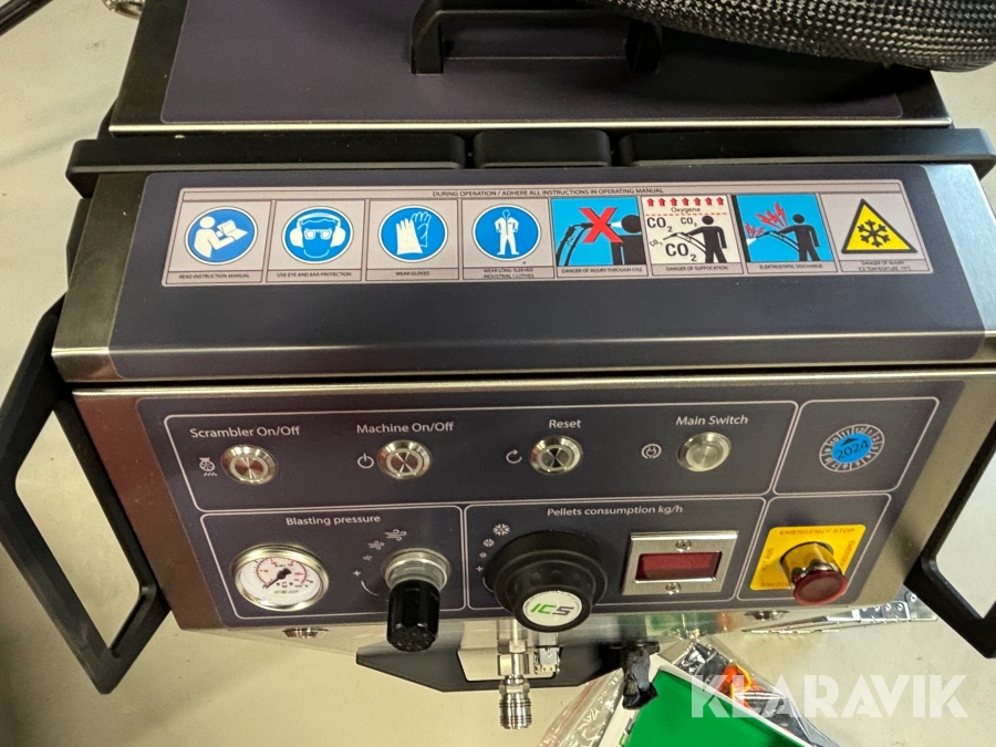 Isbläster ICS IC-410-S, Avesta, Klaravik auktioner