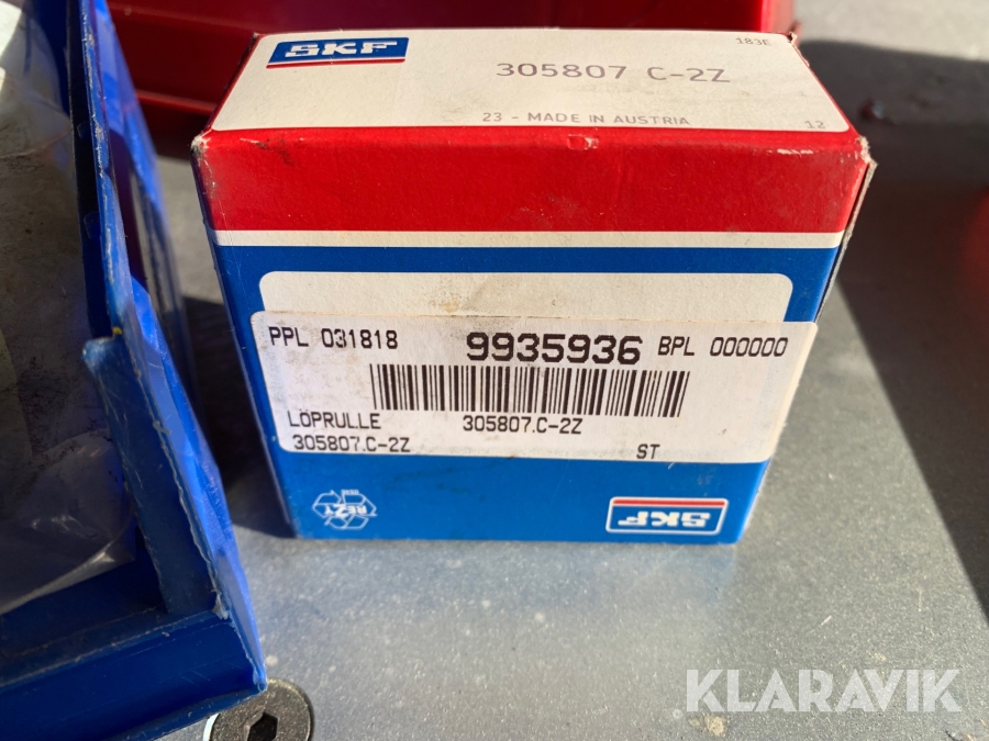 Löprulle och stödrulle, Trollhättan, Klaravik auktioner