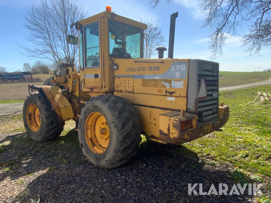 Lastmaskin Volvo BM L70 B, Skurup, Klaravik auktioner