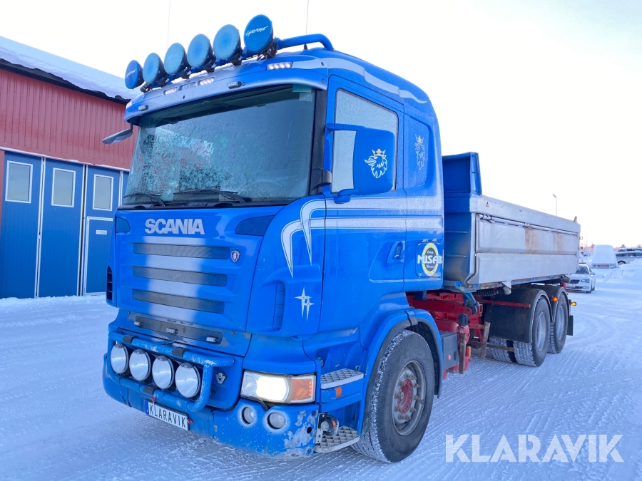 Lastbil Scania R580, Kiruna, Klaravik auktioner