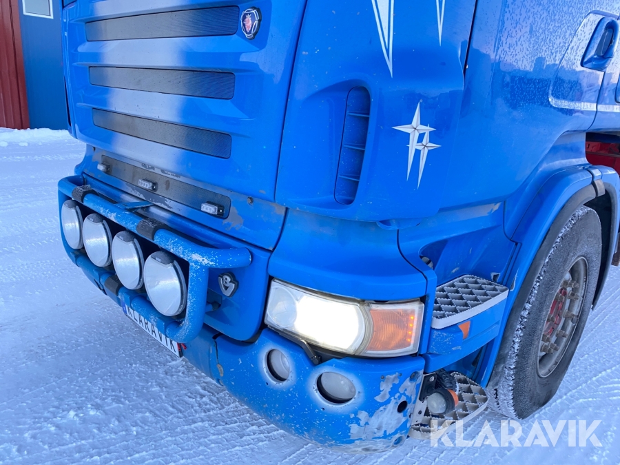 Lastbil Scania R580, Kiruna, Klaravik auktioner
