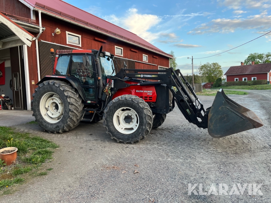 Traktor Valtra Valmet 8150, Smedjebacken, Klaravik auktioner